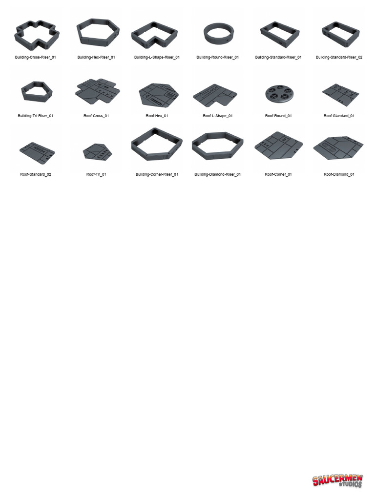 FLC3-Half_Height_Risers-Parts_List | PDF