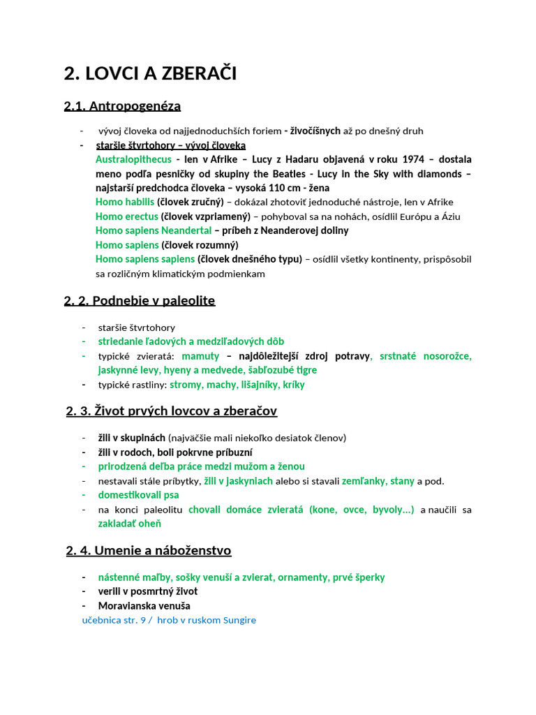 Lovci A Zberaači | PDF