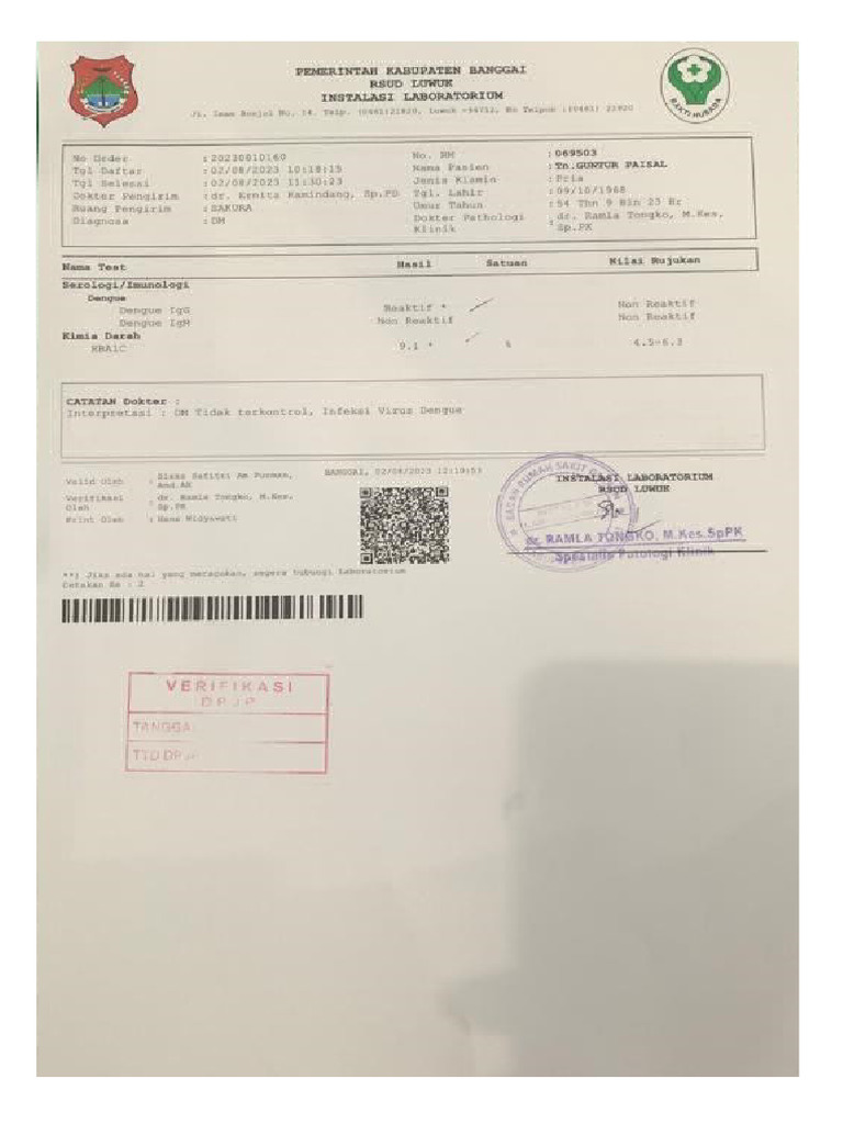 Hasil Lab | PDF