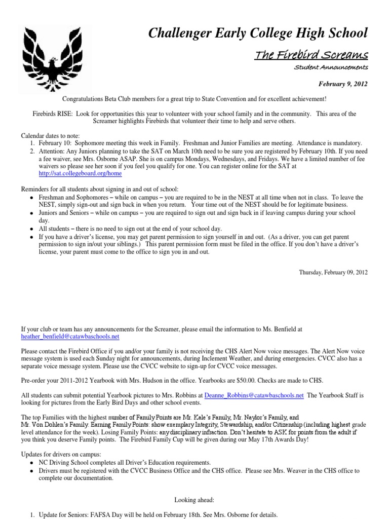 2011-2012 Screamer Issue 24 | PDF | Schools