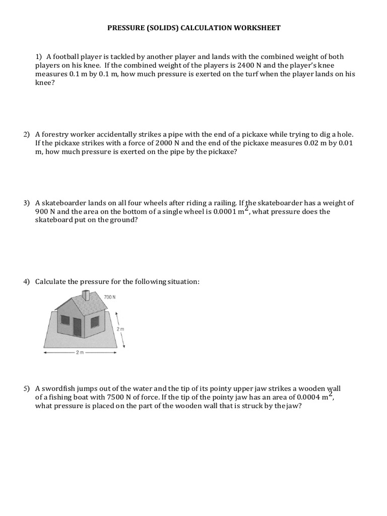 Pressure in Solids | PDF