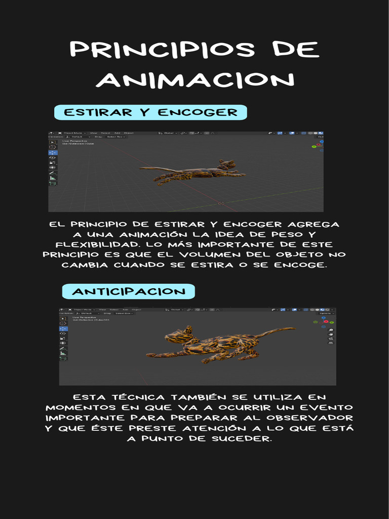 Principios de Animacion | PDF