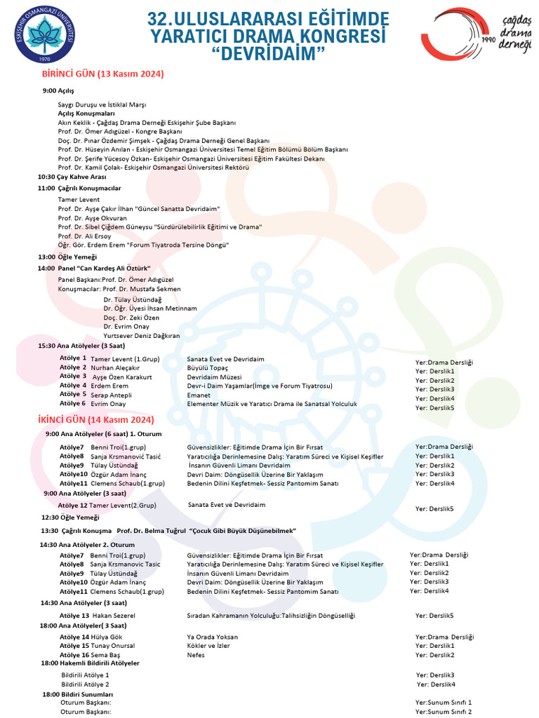 Kongre Programi 2024 v.9 | PDF