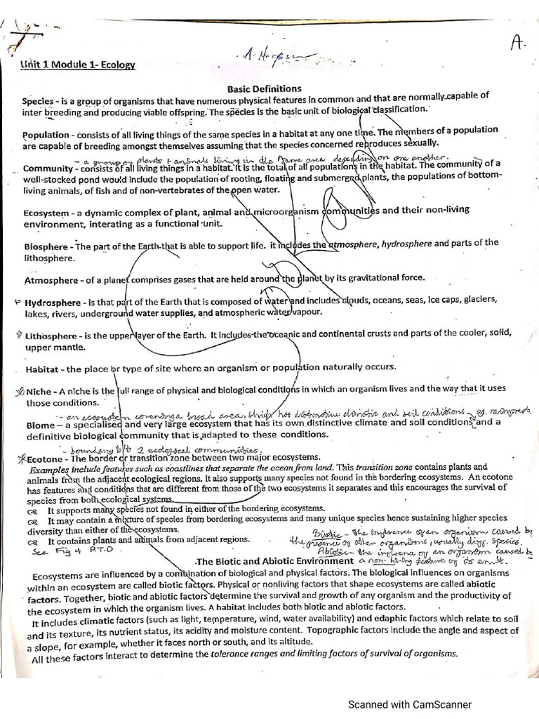 Unit 1 Module 1 Summary | PDF