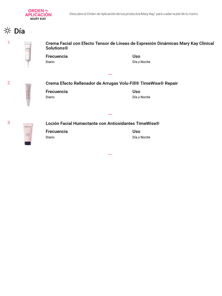 Orden de Aplicación - Compacta | PDF