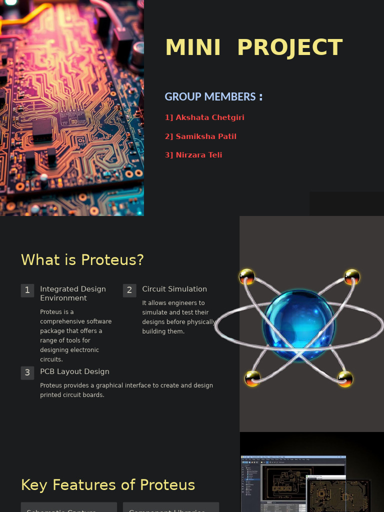 Mini Project Sy | PDF | Printed Circuit Board | Electronic Circuits