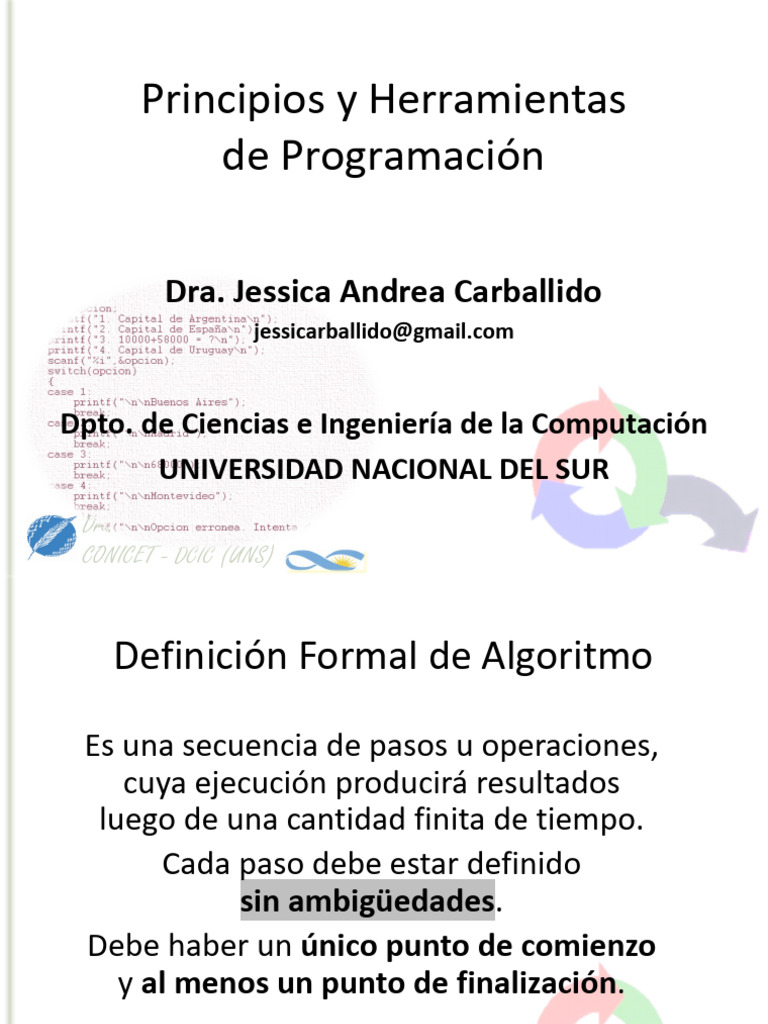 PHP - Clase 2 | PDF | Algoritmos | Lenguaje de programación