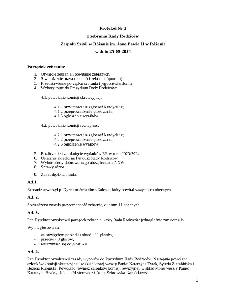 RAPORT | PDF