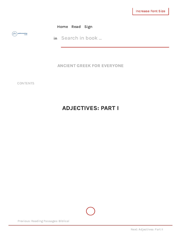 Understanding Ancient Greek Adjectives | PDF | Grammatical Gender | Noun