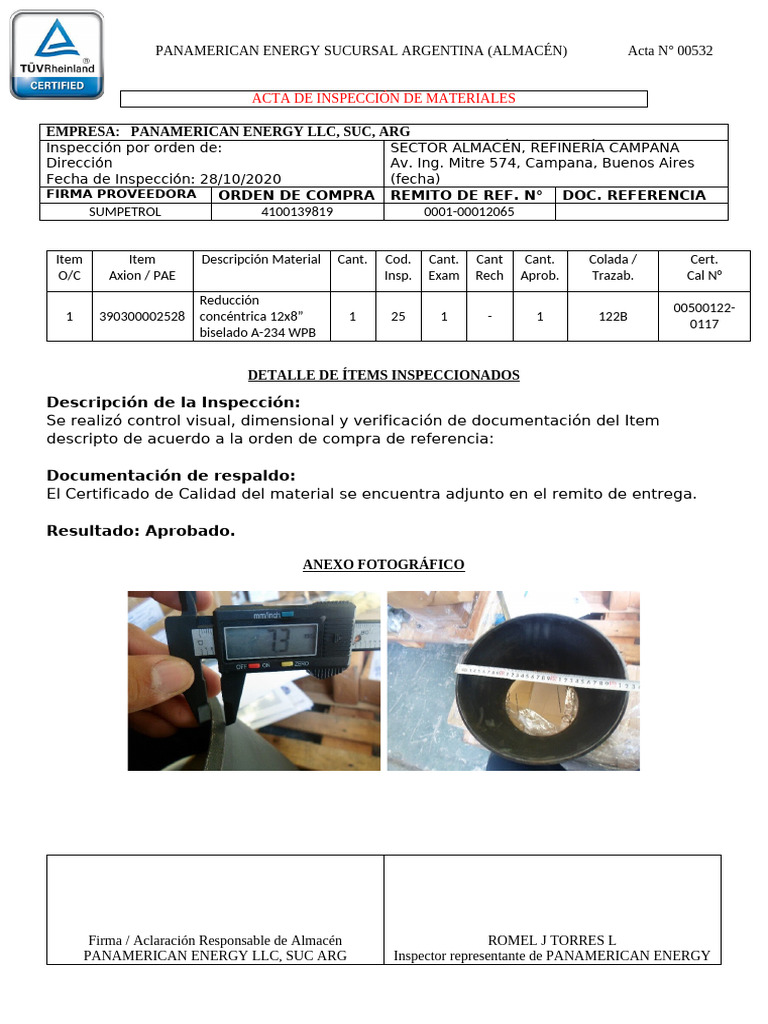 Acta 00532 | PDF