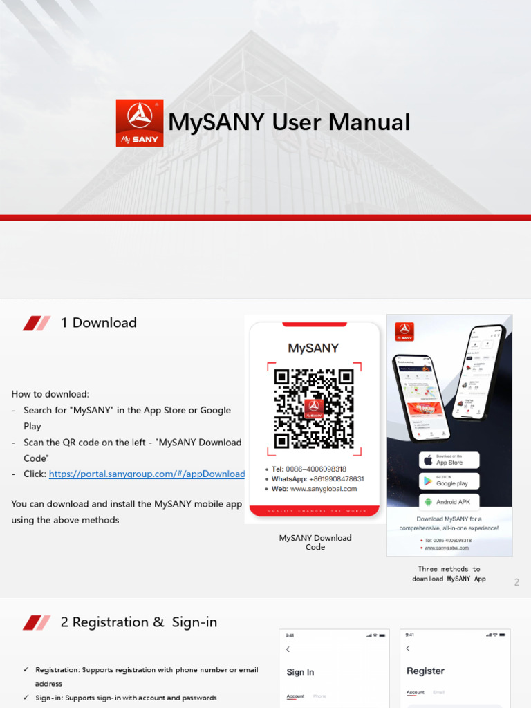 Mysany Manual de Uso | PDF | Password | Mobile App
