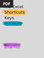 Excel VBA Master Keyboard Shortcuts Cheat Sheet - ExcelVbaIsFun | PDF ...