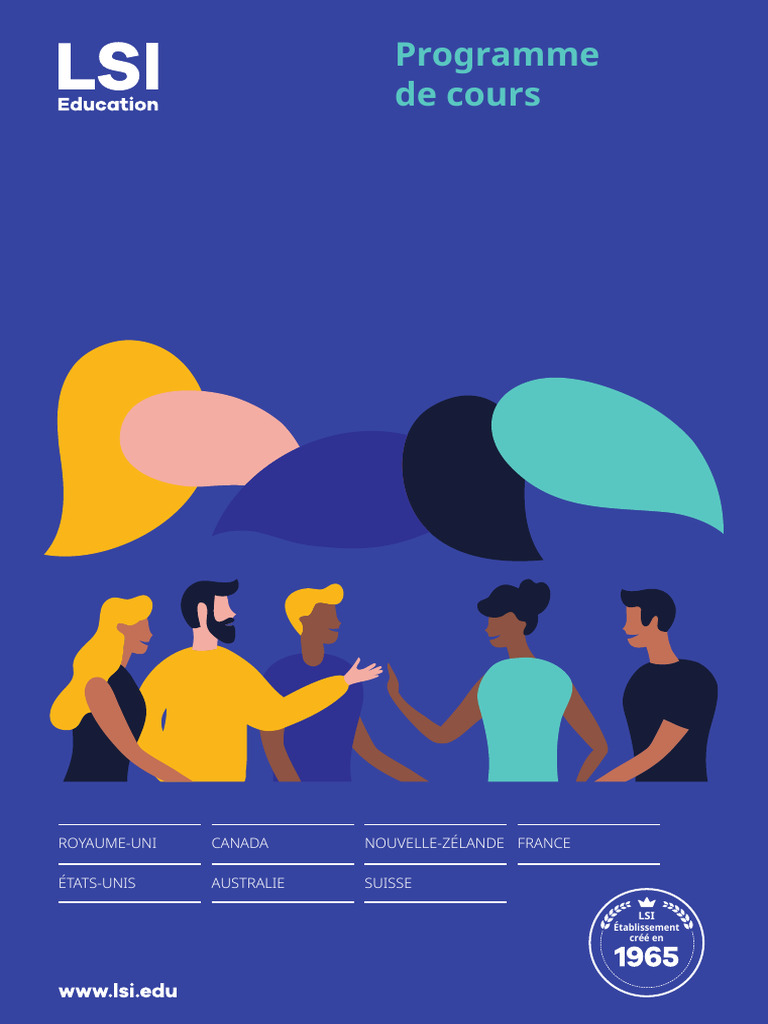 Programmes de cours LSI à l'international | PDF | Pédagogie | Apprentissage