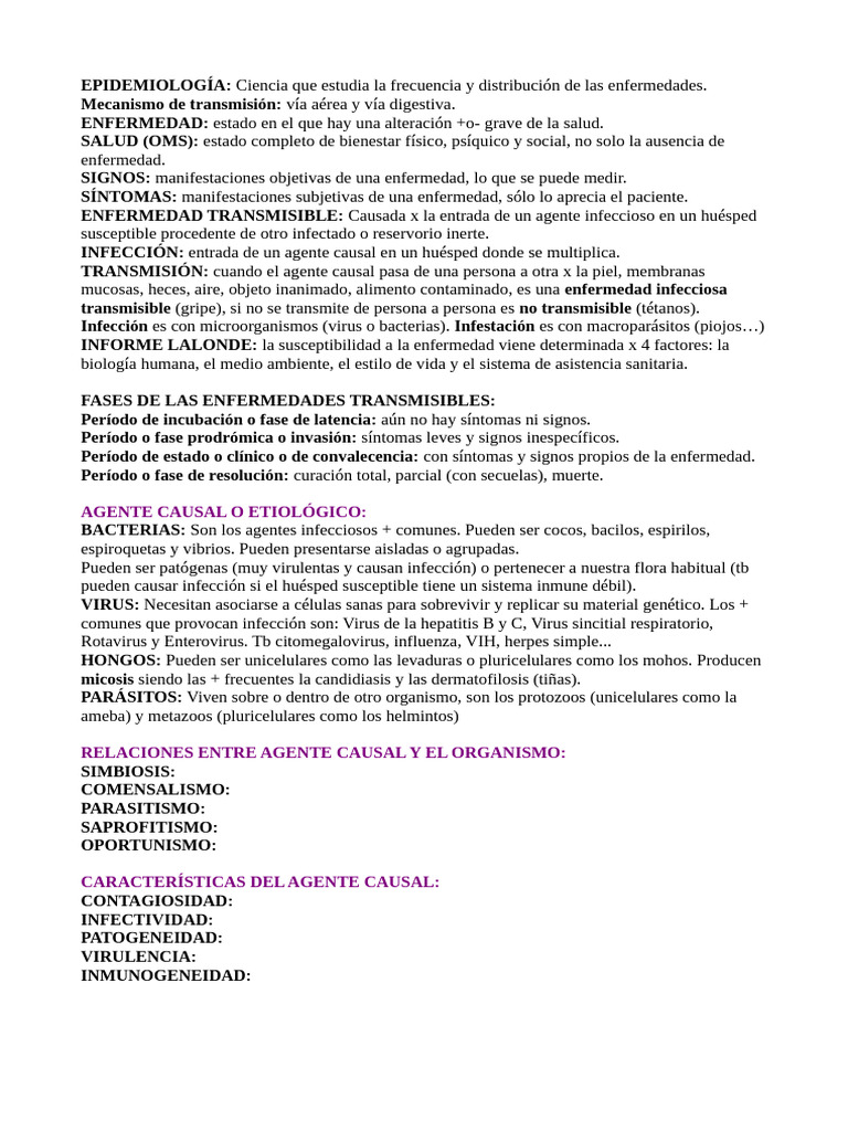 Higiene 2 | PDF | Infección | Virus