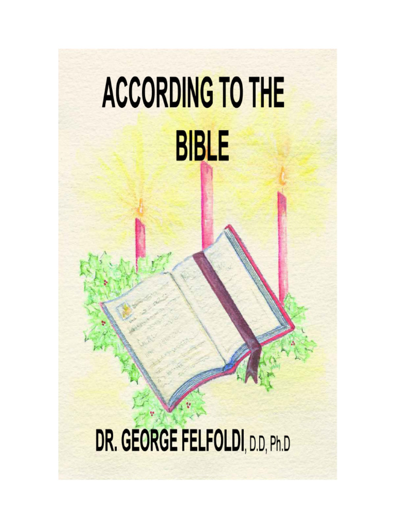 2023 - George Felfoldi (eBook-Religion) According to the Bible, 172 ...