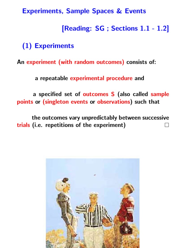 01 Principles of Probablity 1 | PDF | Experiment | Probability