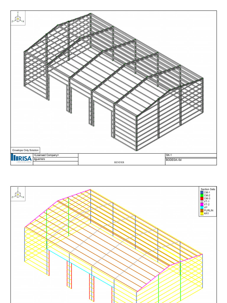 Bodega. Diseno Preliminar | PDF | Structural Engineering | Building ...