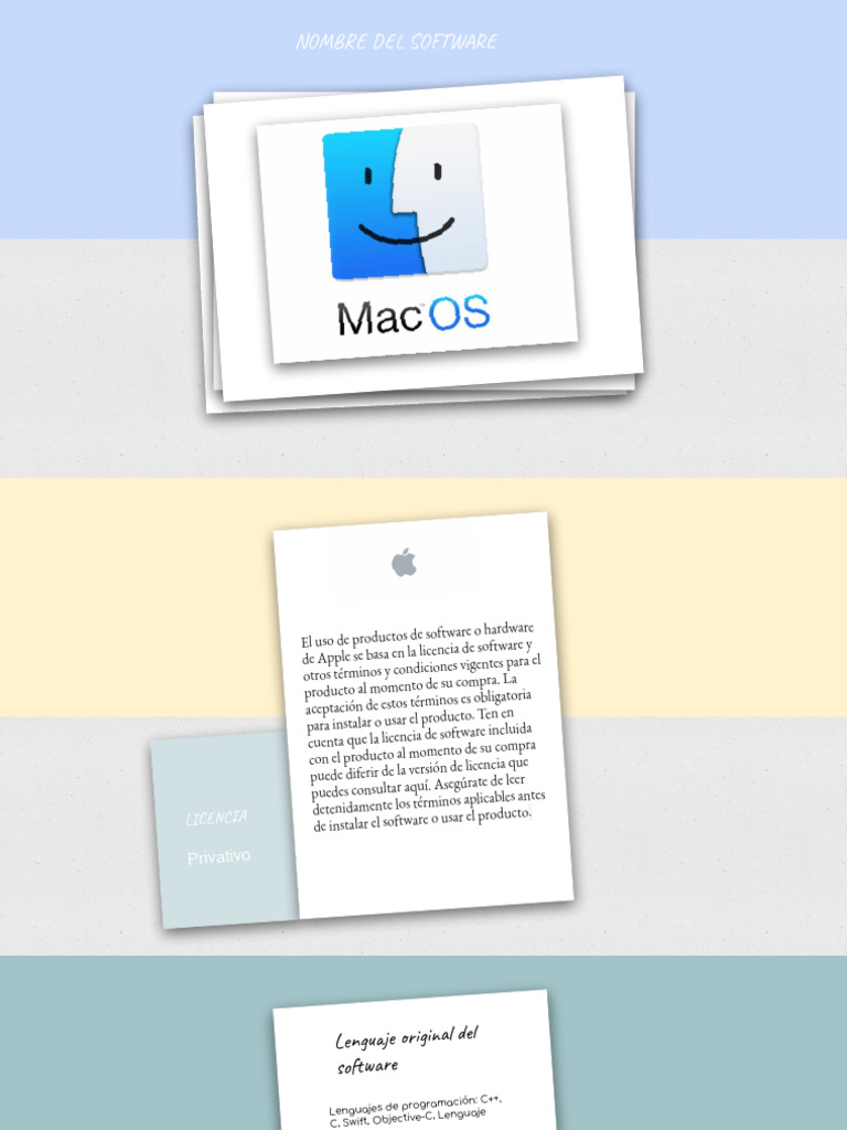 MAC OS Software | PDF | Ingeniería de software | Computadoras personales