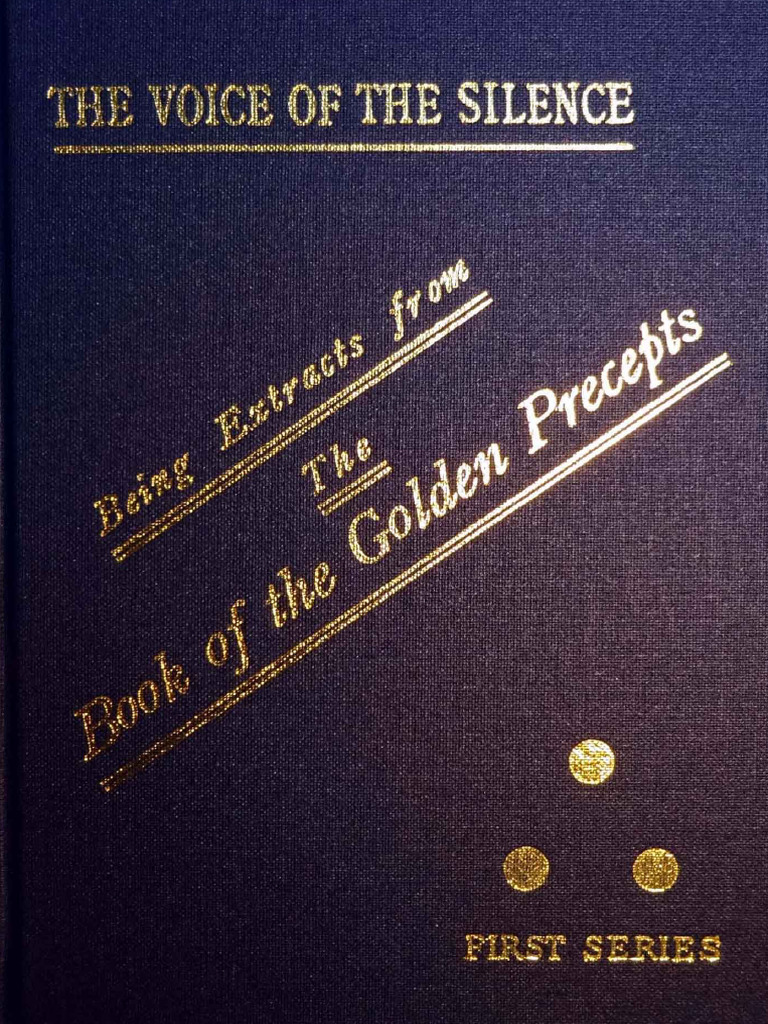 صوت الصمت the Voice of the Silence by H P Blavatsky | PDF