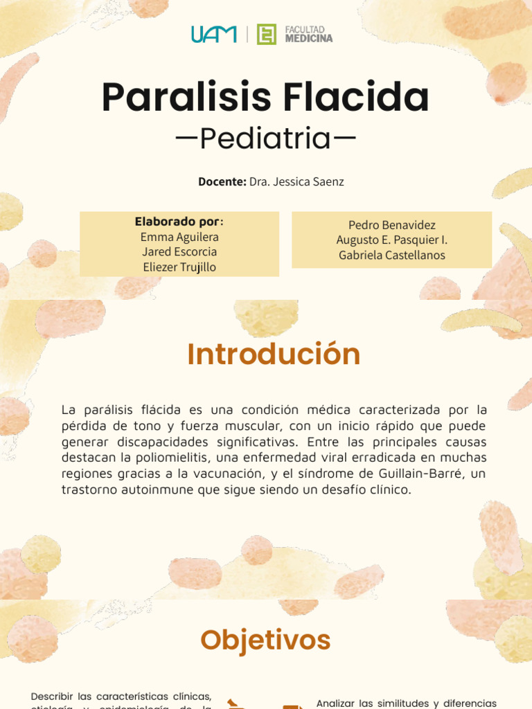 Paralisis Flacida | PDF | Especialidades Medicas | Inmunología