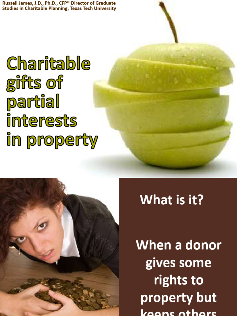 Gifts of Partial Interests in Property | PDF | Natural Resources Law ...