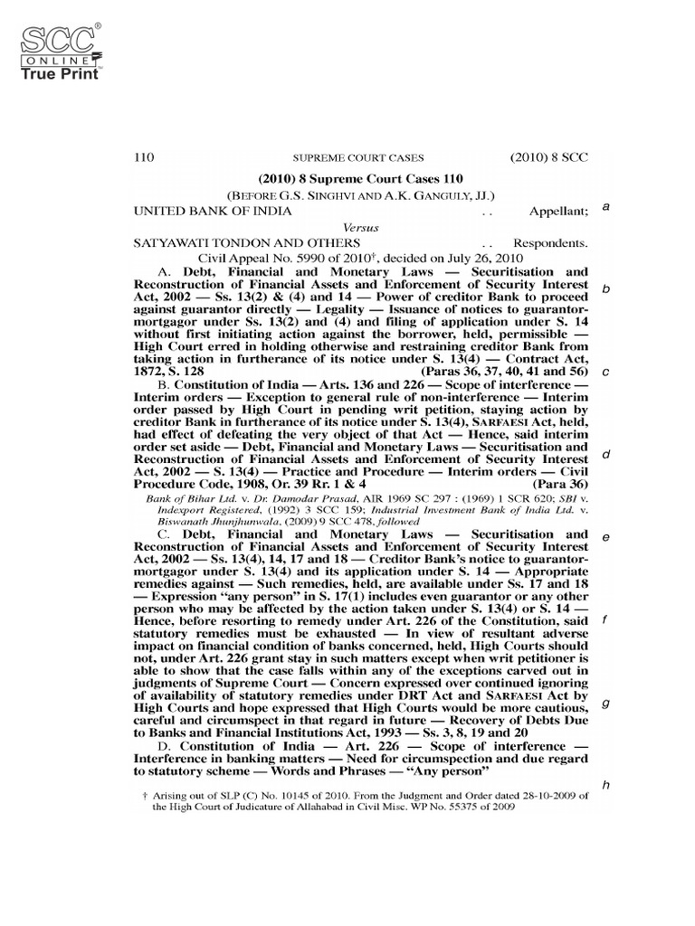Judgment 1 | PDF | Supreme Court Of The United States | National ...