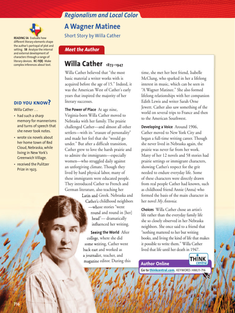 A Wagner Matinee | PDF