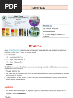 IMViC Tests - Principle, Procedure, Results - Microbe Online | PDF ...