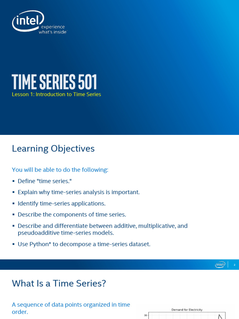 Lesson_1_Introduction_to_Time_Series | PDF | Time Series | Seasonality