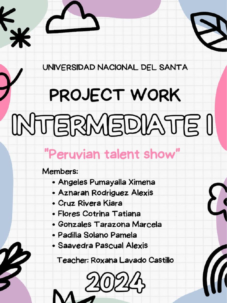 Project Work Intermediate I-2 | PDF
