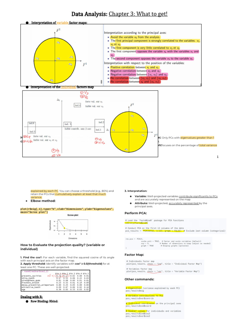 PCA Analysis_ R and interpretation (1) | PDF | Principal Component ...