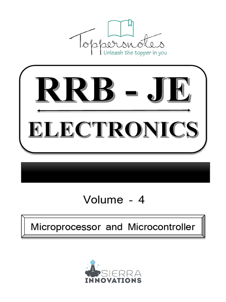 Volume-4-Microprocessor-and-Microcontroller_Sample | PDF