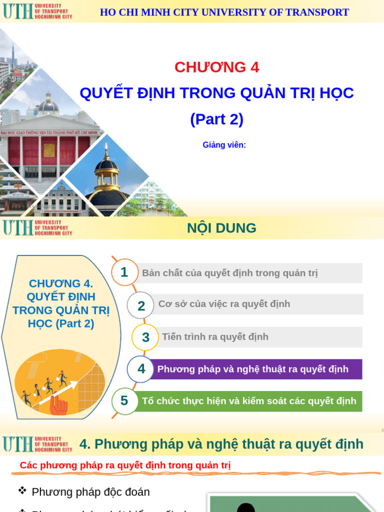 Bu I 5. Chuong 4 - Quyet Dinh Quan Tri | PDF