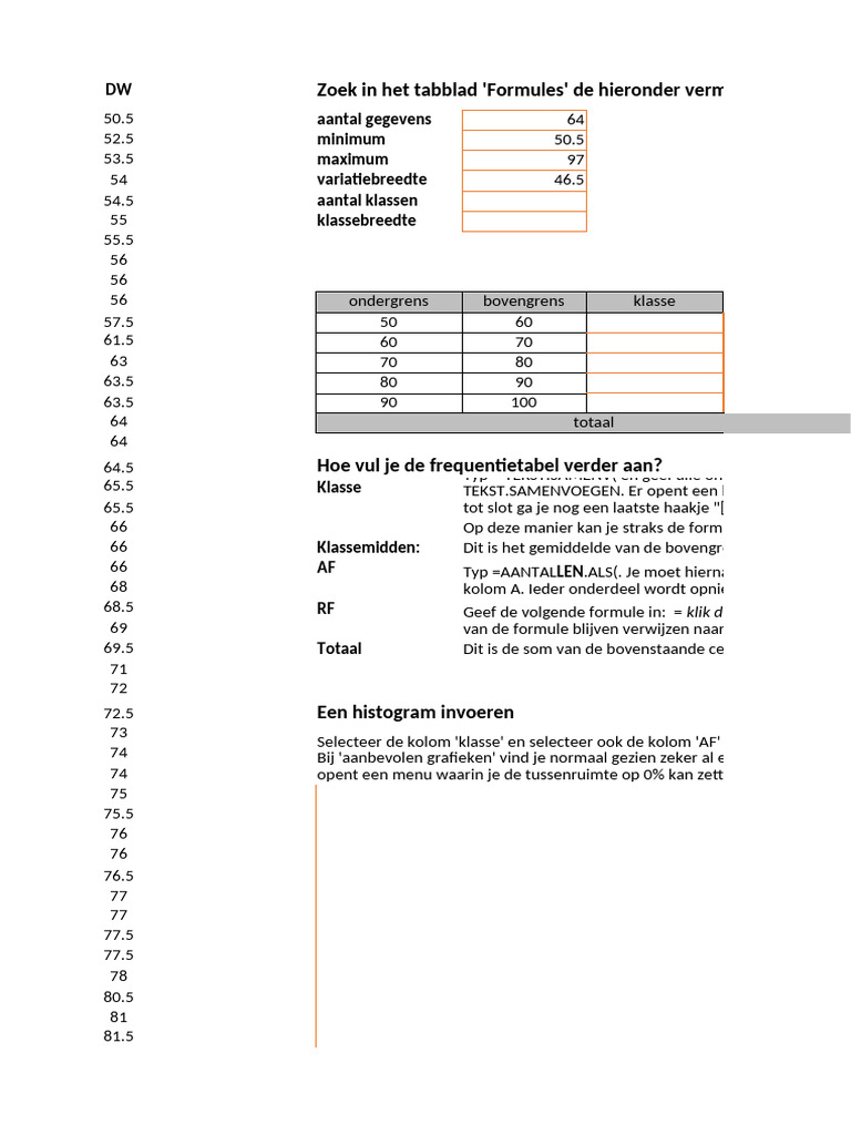 Inleidende Oefening Excel Opgave | PDF