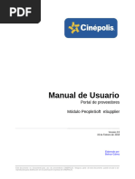 Manual de Usuario - Portal de Proveedores ICA | PDF | Archivo de computadora | Software