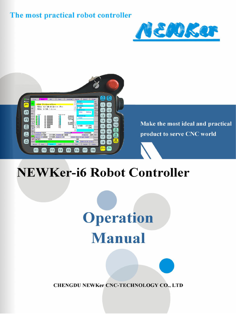 NEWKer Robot Controller Manual V4.5.1 | PDF | Programmable Logic Controller | Robot