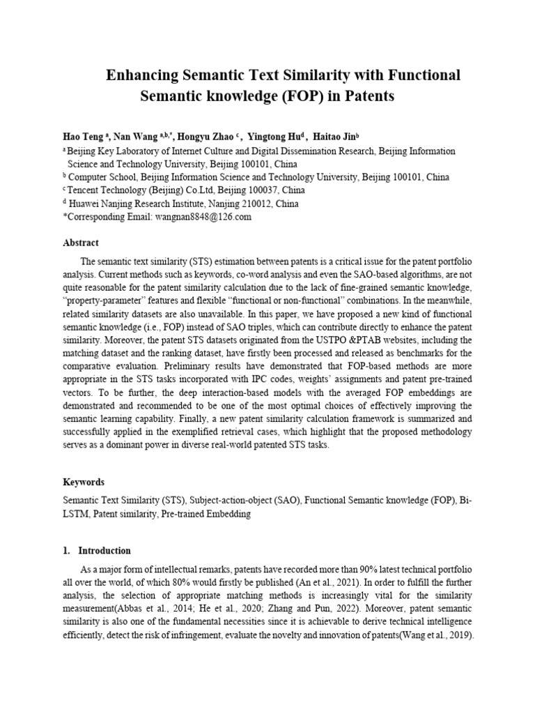 ssrn-4385564 | PDF | Deep Learning | Semantics