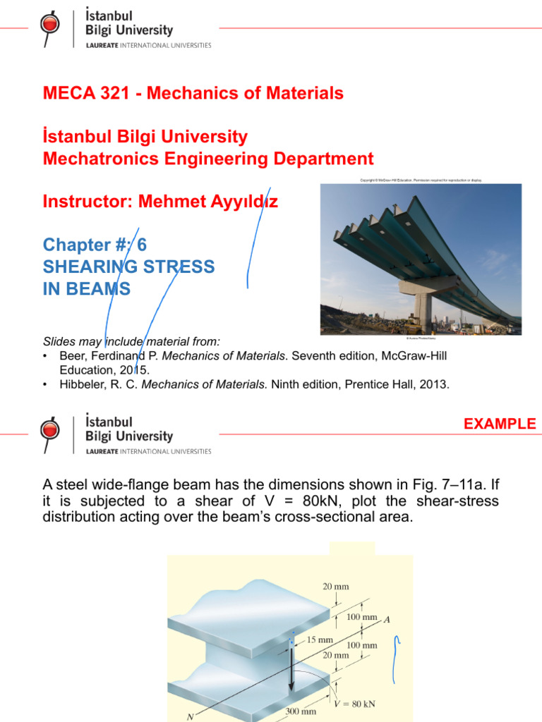 MECA 321 -PS 8 | PDF | Beam (Structure) | Strength Of Materials