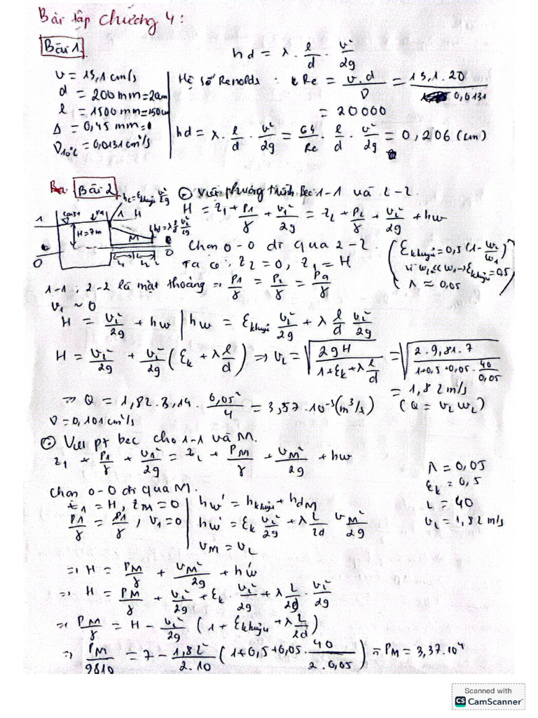 Bài Tập Chương 4 QTCB 1 | PDF