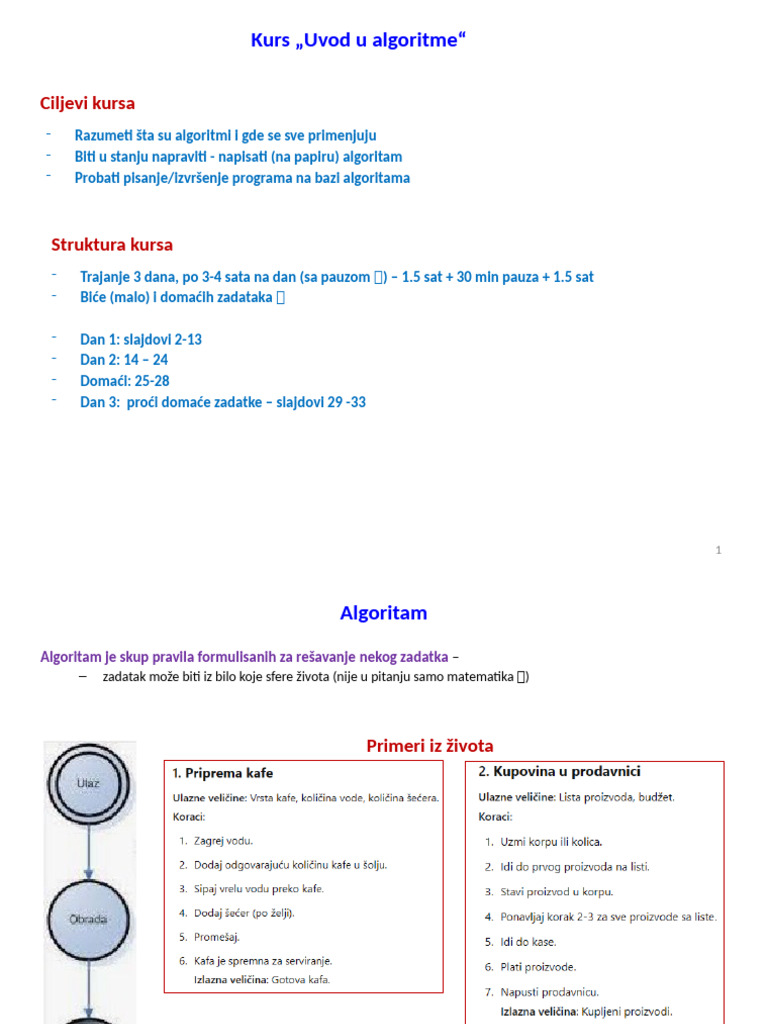 Algoritmi Prezentacija v1 | PDF