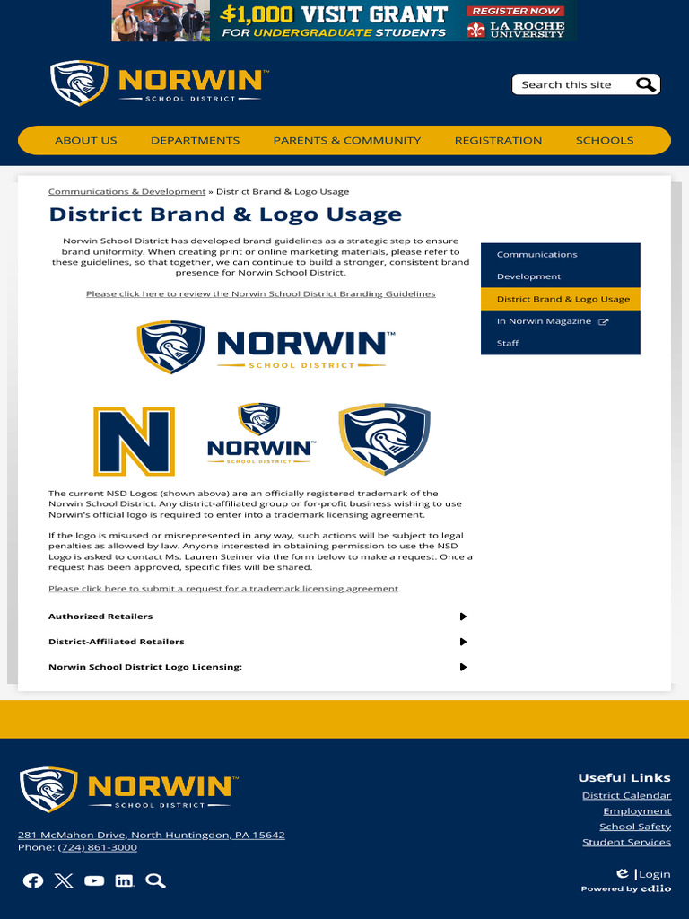 Norwin School District Branding Guidelines | PDF | Trademark