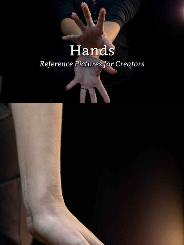 Hands - Reference Pictures for Creators | PDF