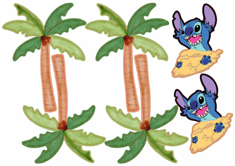 Pirâmide - Elementos 1 Lilo e Stitch | PDF