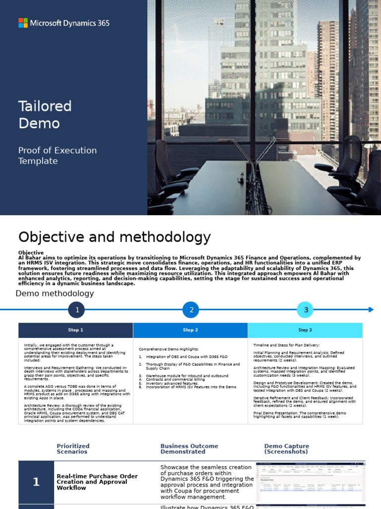 Partner Activities - Tailored Demo - POE Template | PDF | Information ...