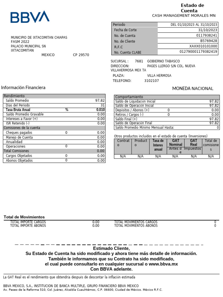 Edoctadig 00774731 Admin1 20230405122035904 | PDF | Bancos | Interés