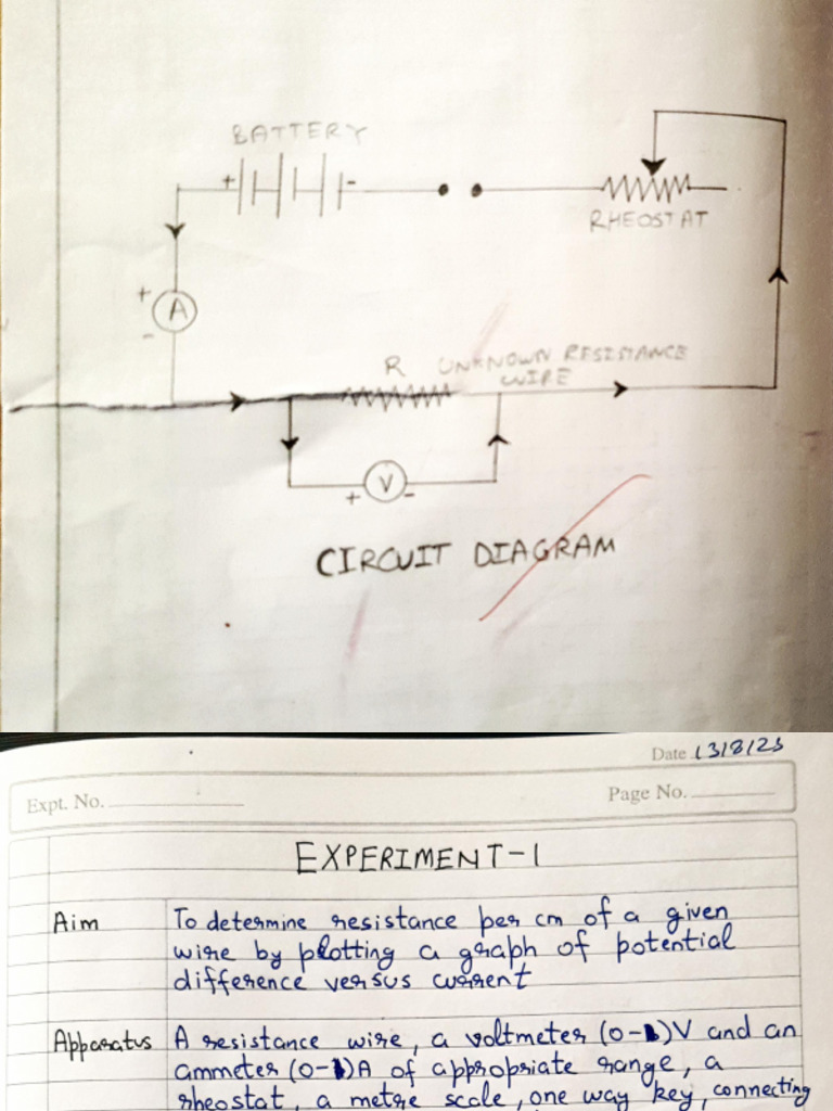 Physics Practical File 1 | PDF