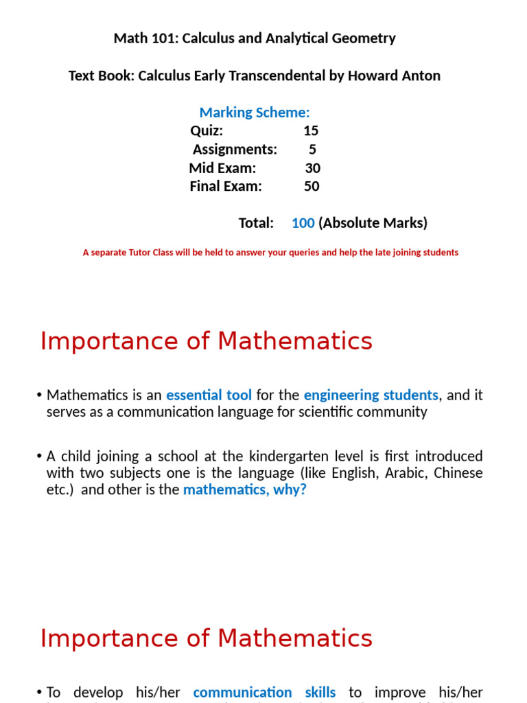 Lec 1 calculus | PDF | Mathematics | Newton's Laws Of Motion