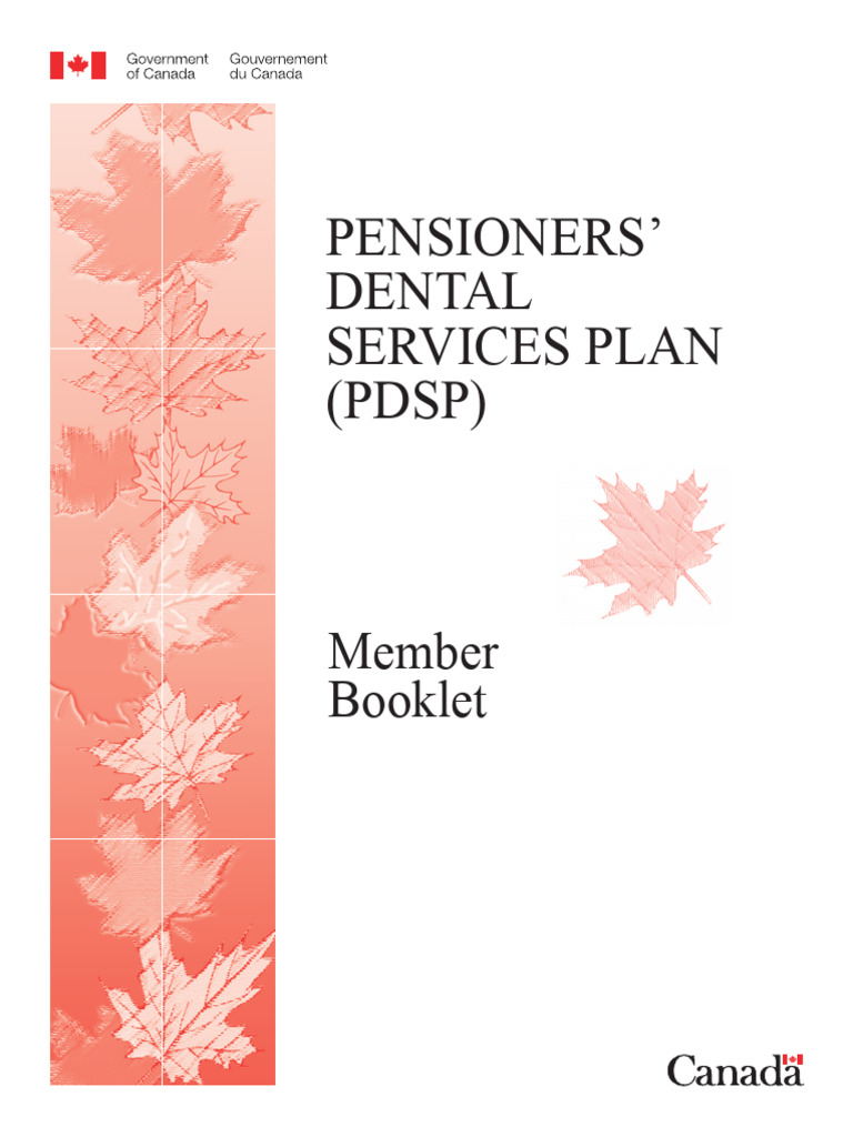 PDSP Member Booklet Overview | PDF | Dentures | Orthodontics