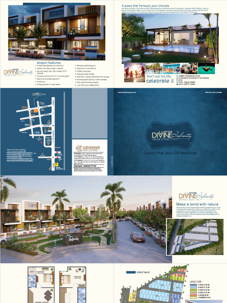 Aashima Divine Infinity Brochure-Original | PDF