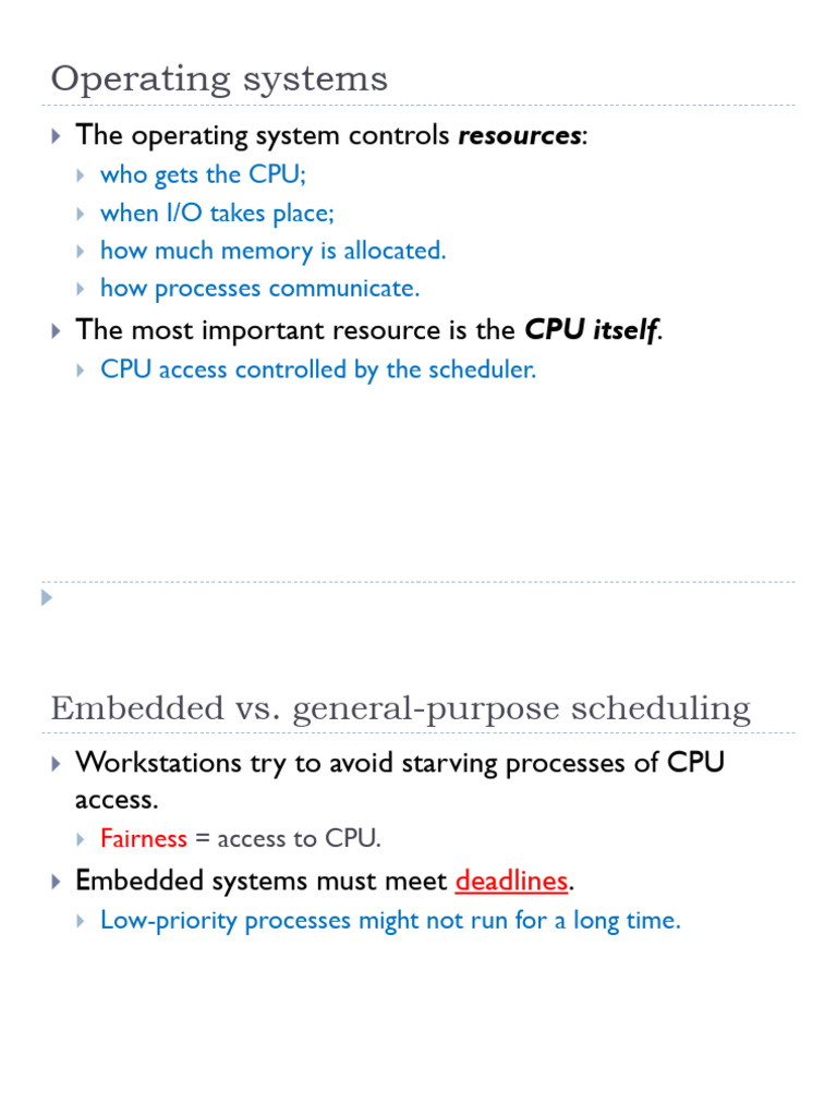 12 OperatingSystem Scheduling | PDF | Process (Computing) | Scheduling (Computing)